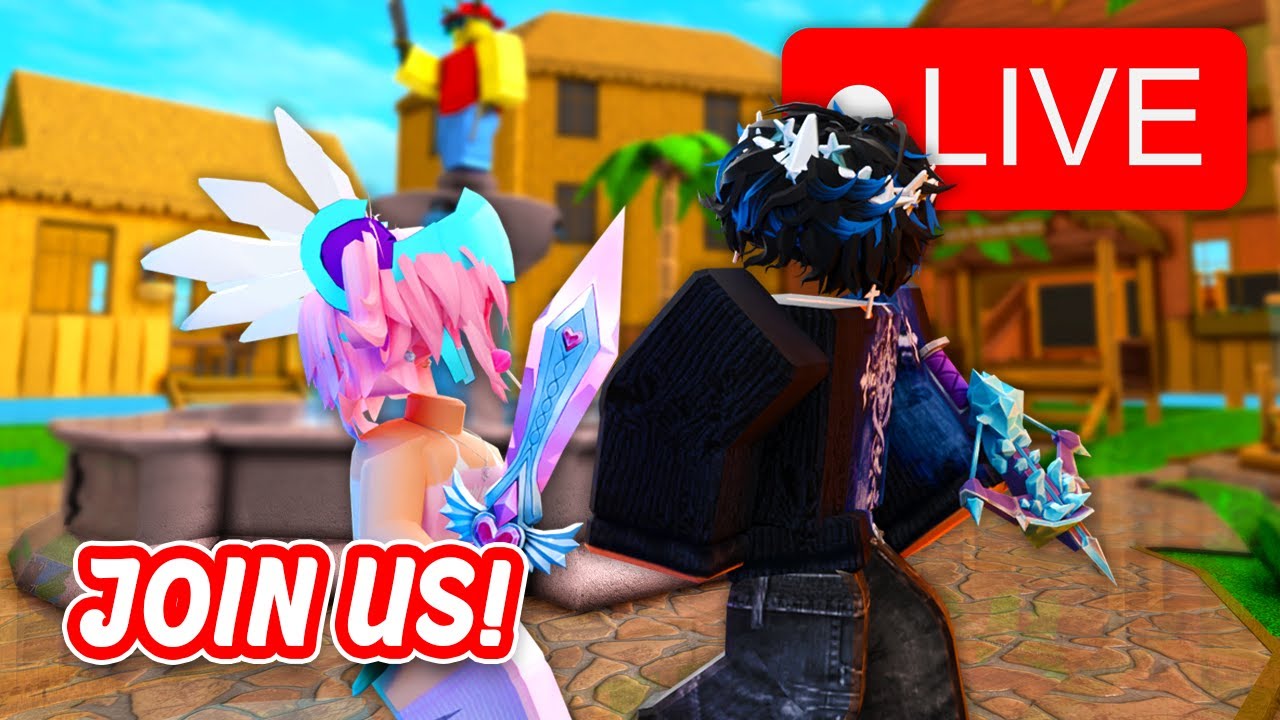 🔴 PLAYING MM2 WITH VANILBEAN 🔴 - YouTube