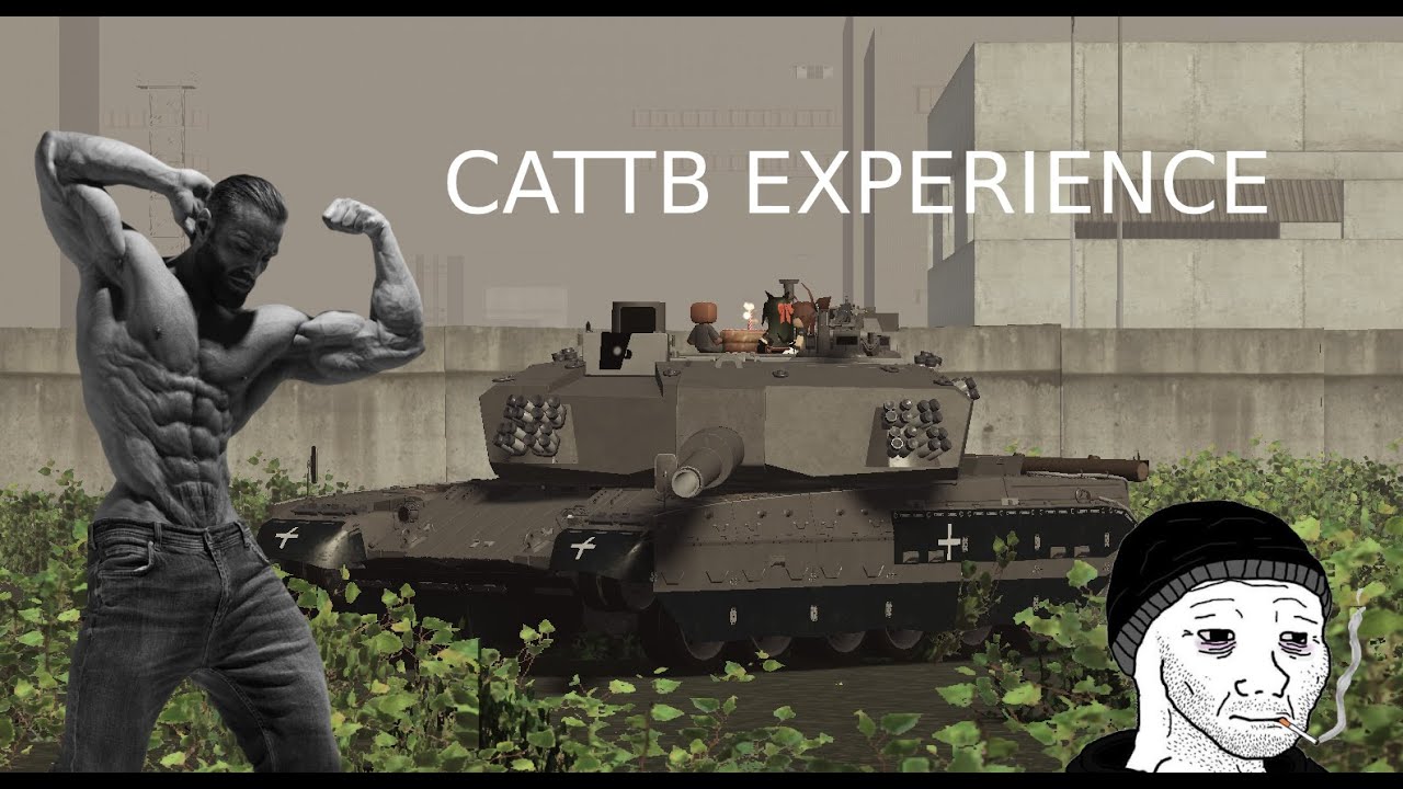 T84 hull + CATTB turret gameplay (cursed tank simulator) - YouTube