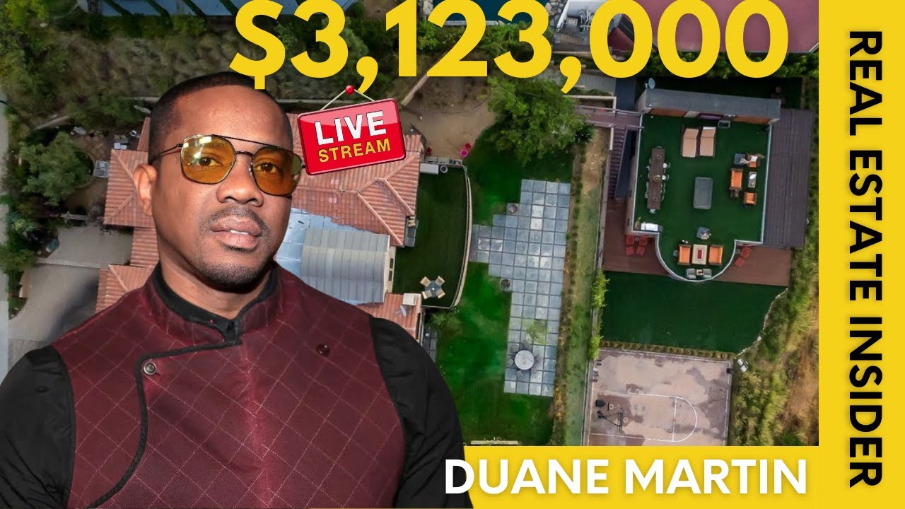 Duane Martin House Tour & LIVE Chat - YouTube