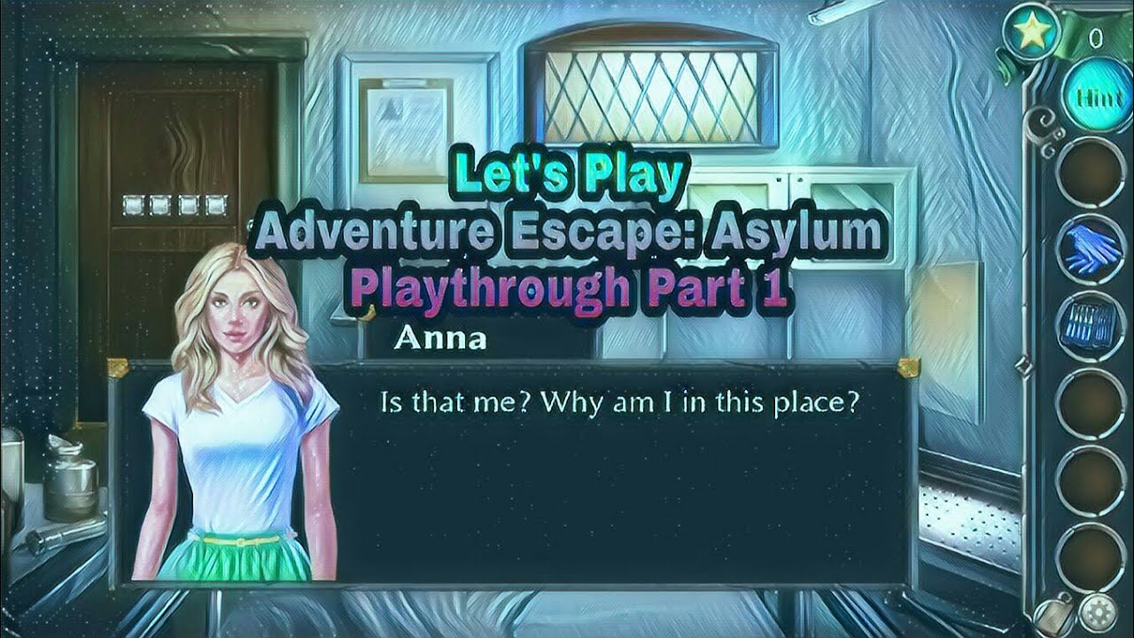 Let's Play Adventure Escape: Asylum Playthrough Part 1 - YouTube