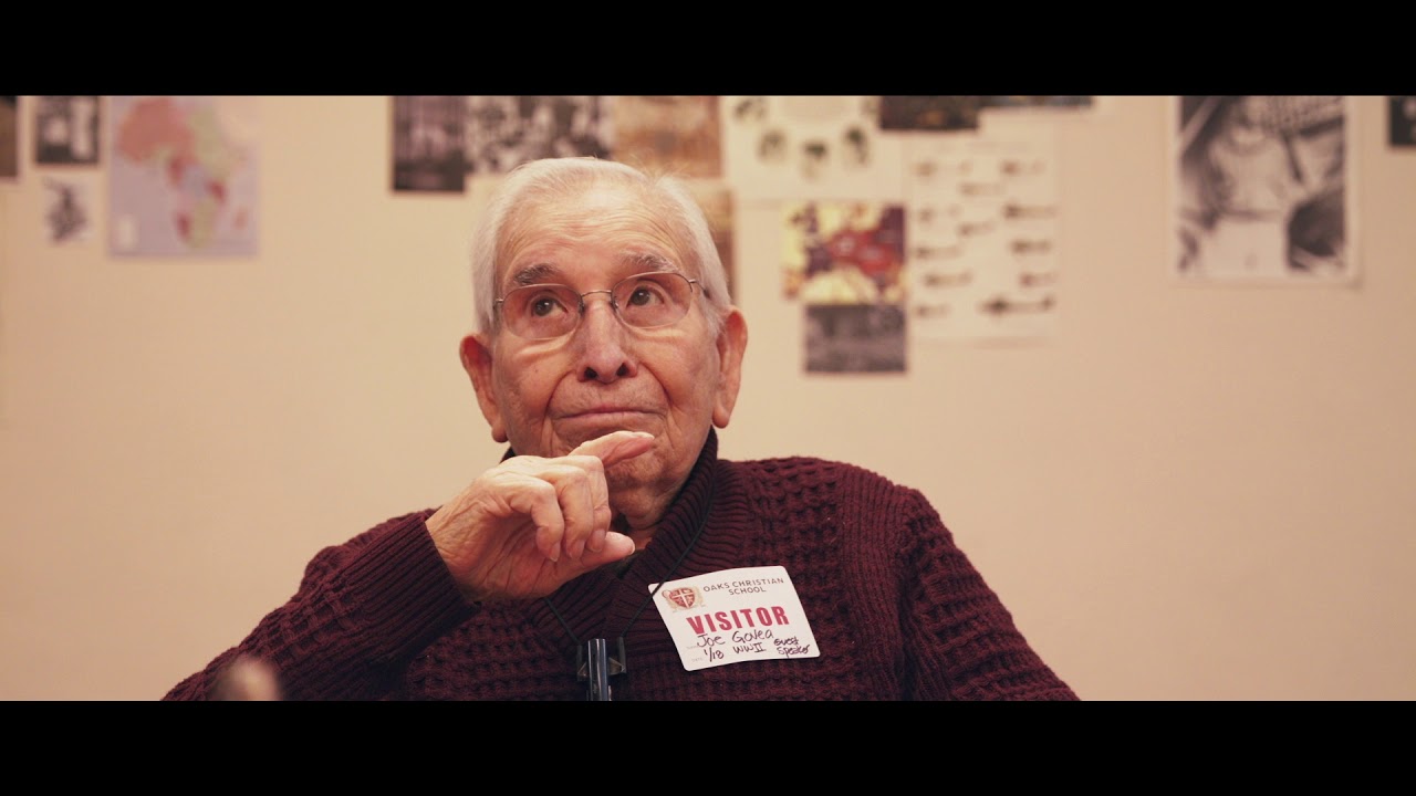 WW2 Veteran Joe Govea - Battle of the Bulge - YouTube