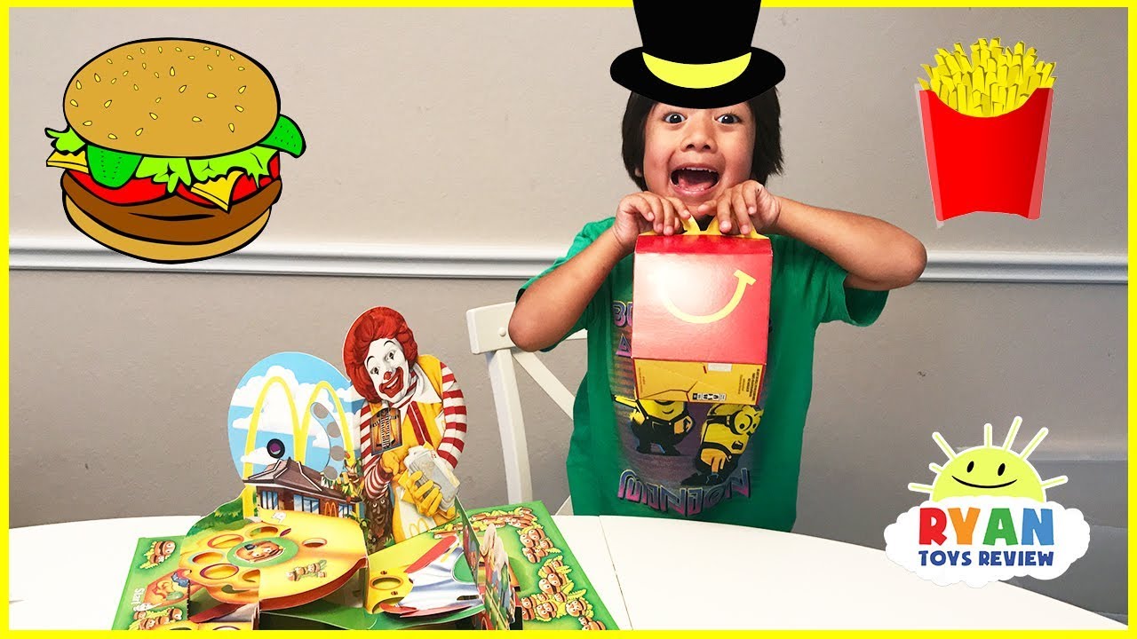 McDonald's Playground Hamburglar board game with Eggs Surprise Toys ...