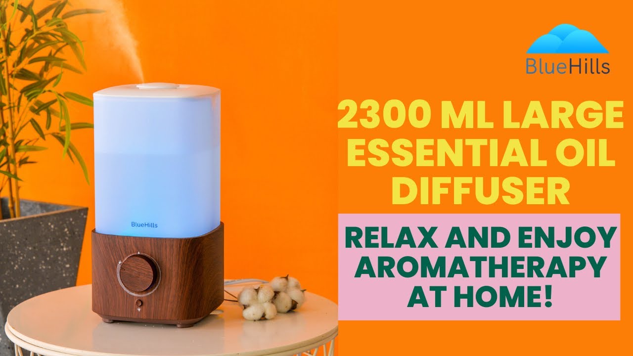 Sleek and Decorative Essential Oil Aroma Diffuser for Large Spaces ...