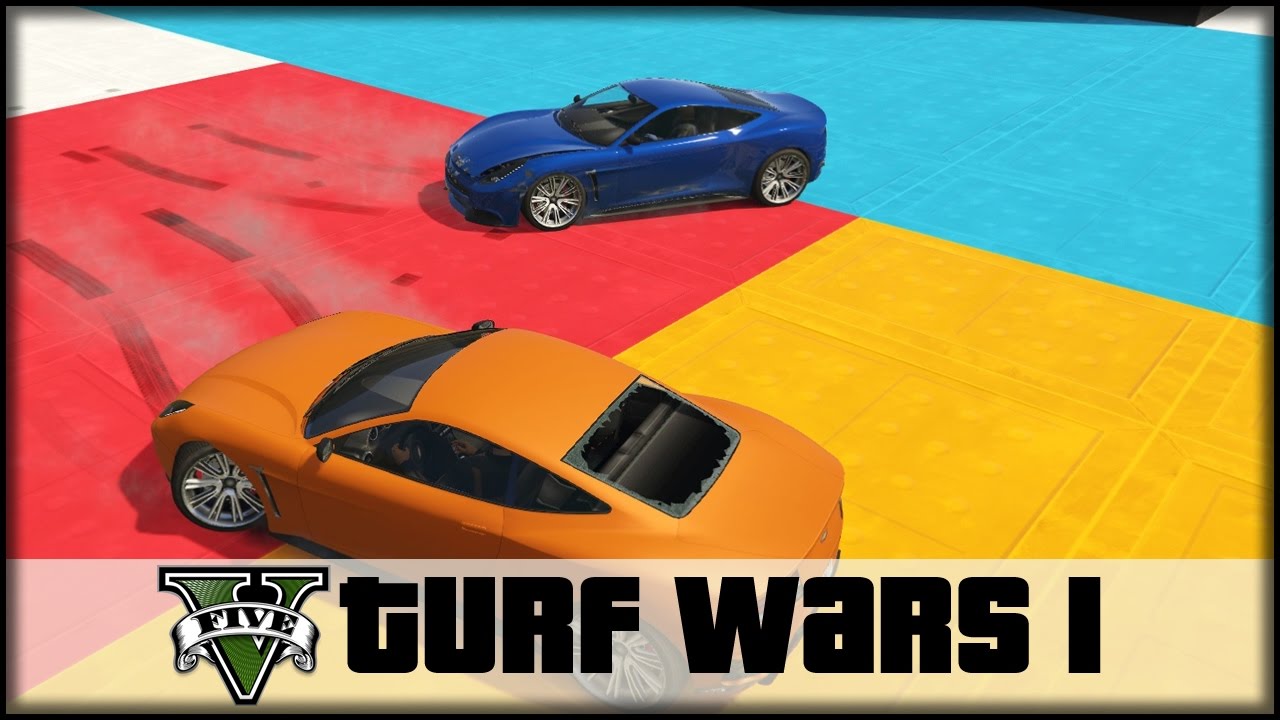 TURF WARS 1 | GTA V CUSTOM MAPS | GTA 5 ONLINE - YouTube