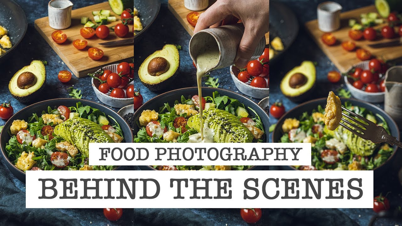 FULL Photoshoot Behind The Scenes | Food Photography & Food Styling ...