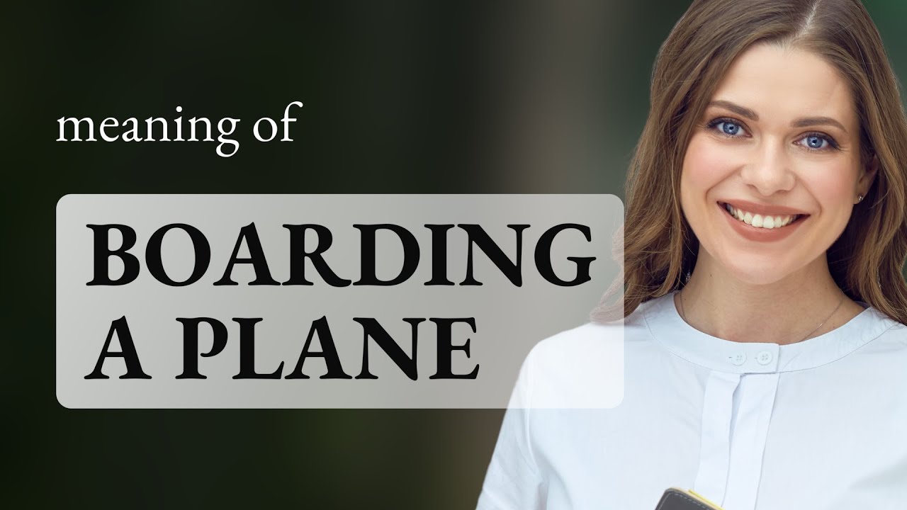 Boarding a Plane: Your Guide to a Smooth Takeoff in English! - YouTube