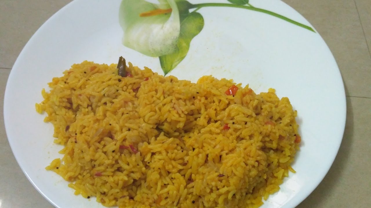 Dhal Rice|Paruppu Rice - Yummy Rice by Suganya's Kitchen - YouTube