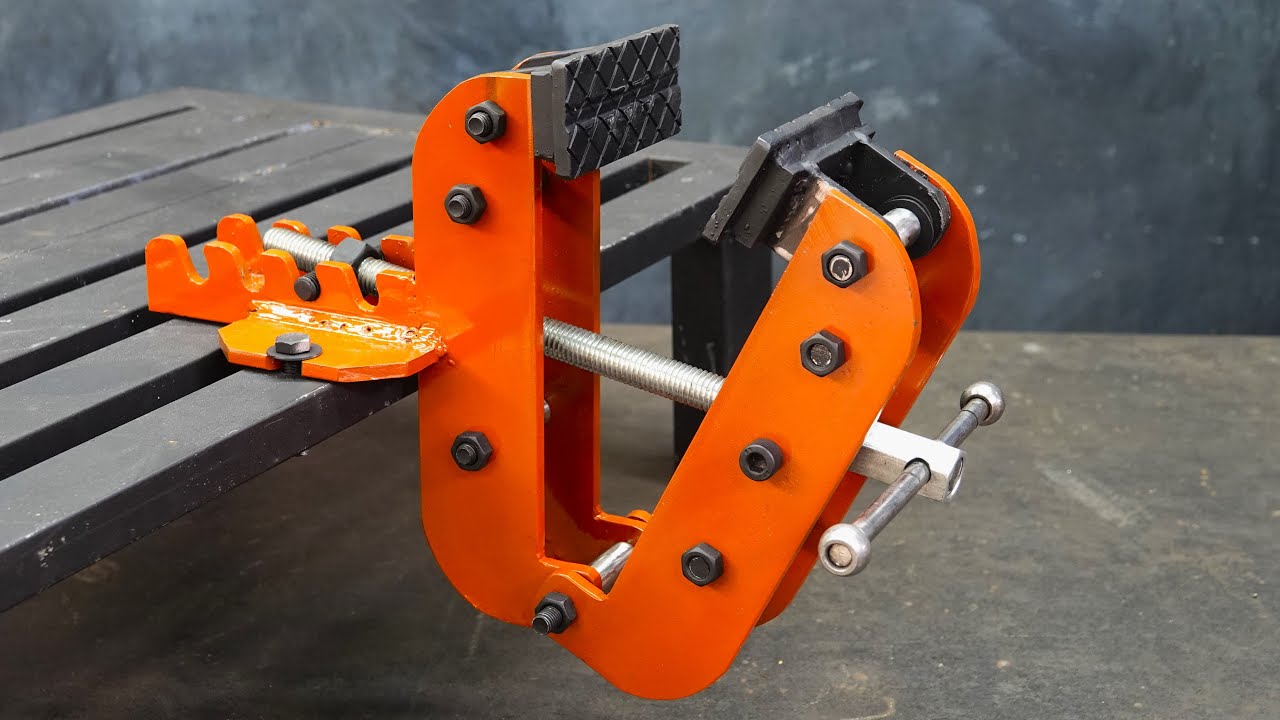 Make ANYTHING with This ONE Simple Flexible Move Clamp! - YouTube