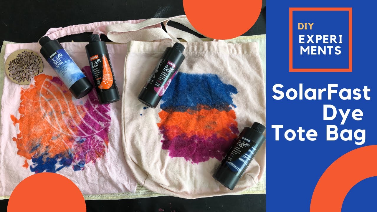 SolarFast Dye Experiments - YouTube