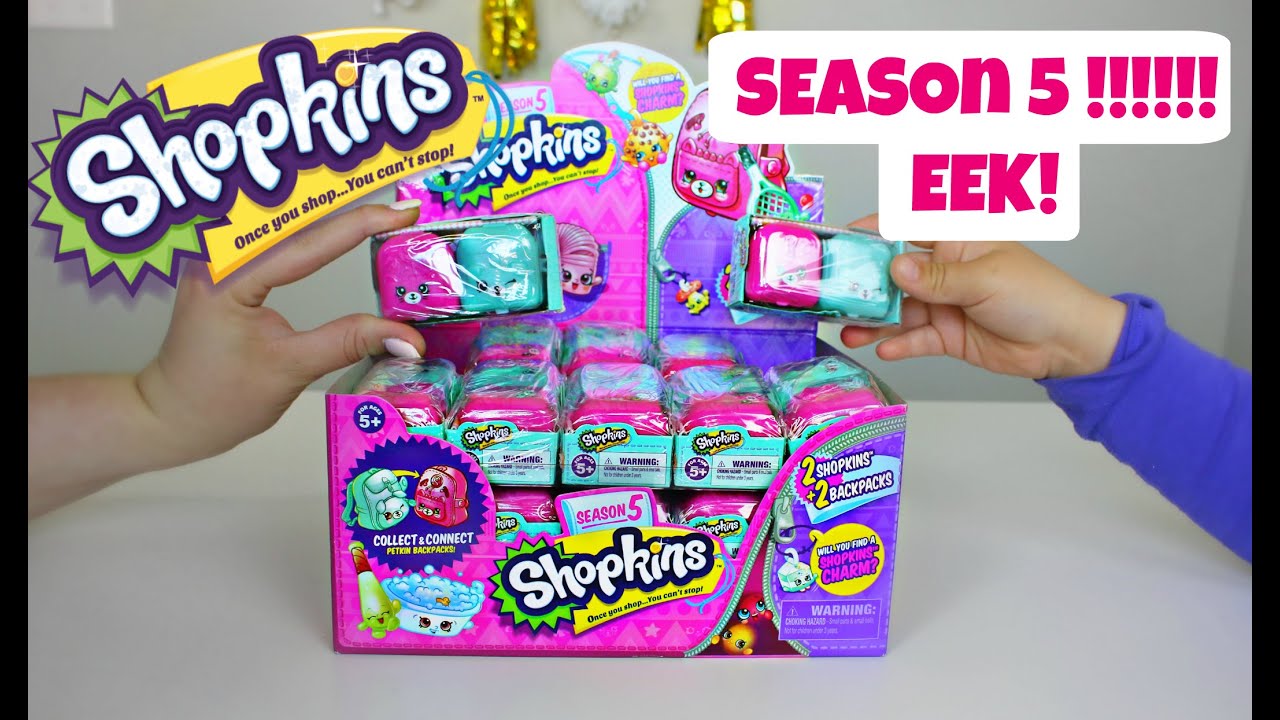 Shopkins Season 5 Limited Edition Small Toys Hunt BEGINS! 2 Packs ...