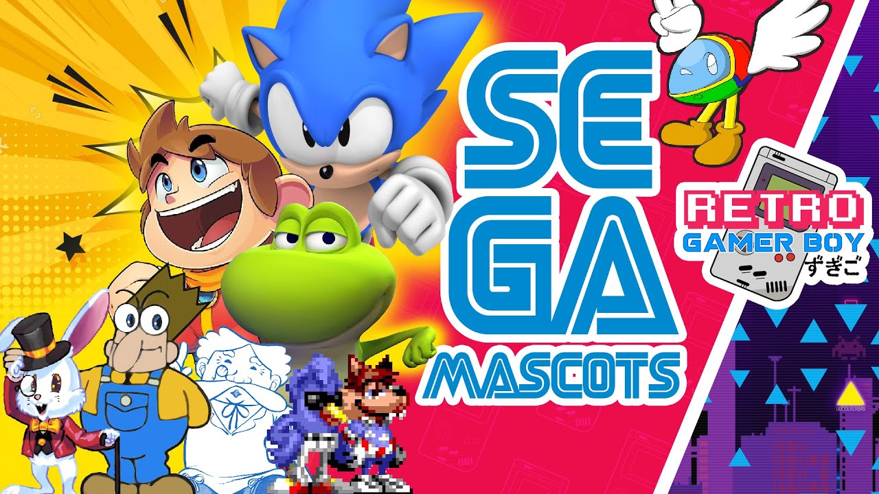 The History of Sega's Mascots - YouTube