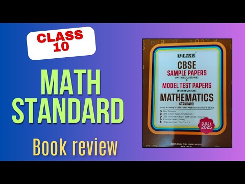 U-Like CBSE Class 10 math standard Sample Papers with Solution and ...