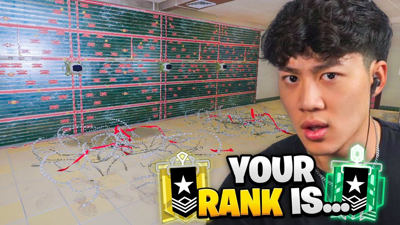 The WORST Setups in ALL of Siege (Guessing Ranks) - YouTube