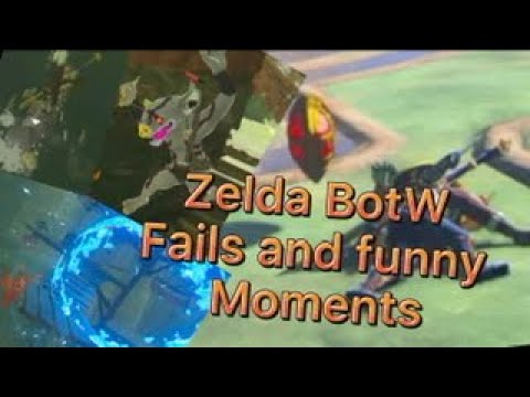 Zelda BOTW Funny Moments - YouTube