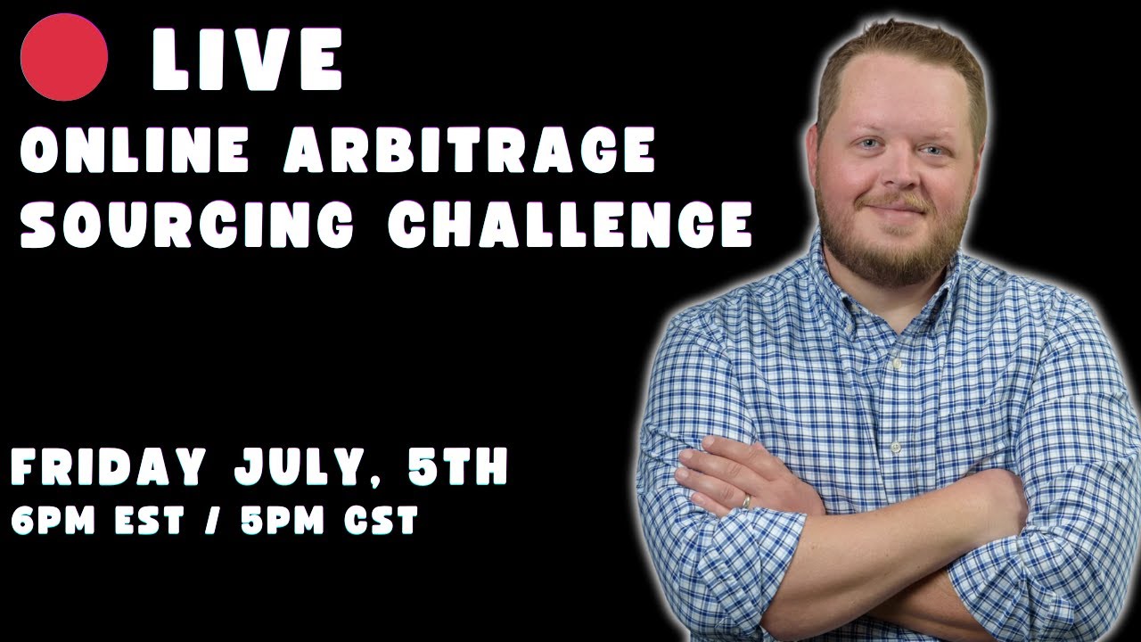 LIVE Online Arbitrage Sourcing Challenge - YouTube