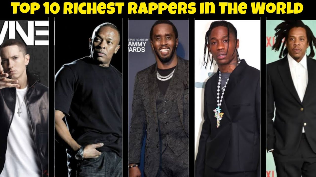 TOP 10 Richest Rappers In The World 2024 l Special One - YouTube