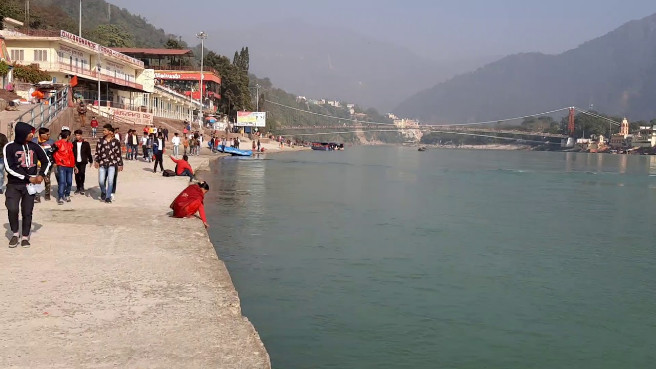 Rishikesh tour : Triveni Ghat - YouTube