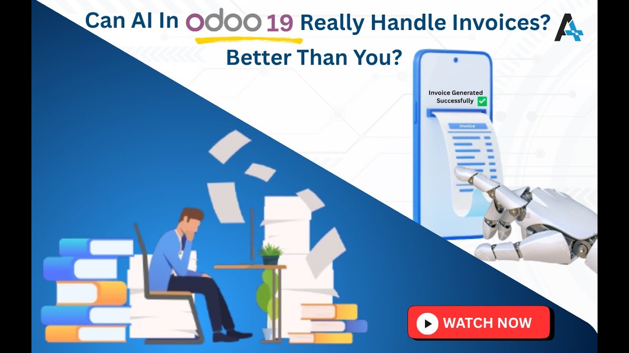 AI-Assisted Invoice Digitization in Odoo 19 | Automate Invoice with ...