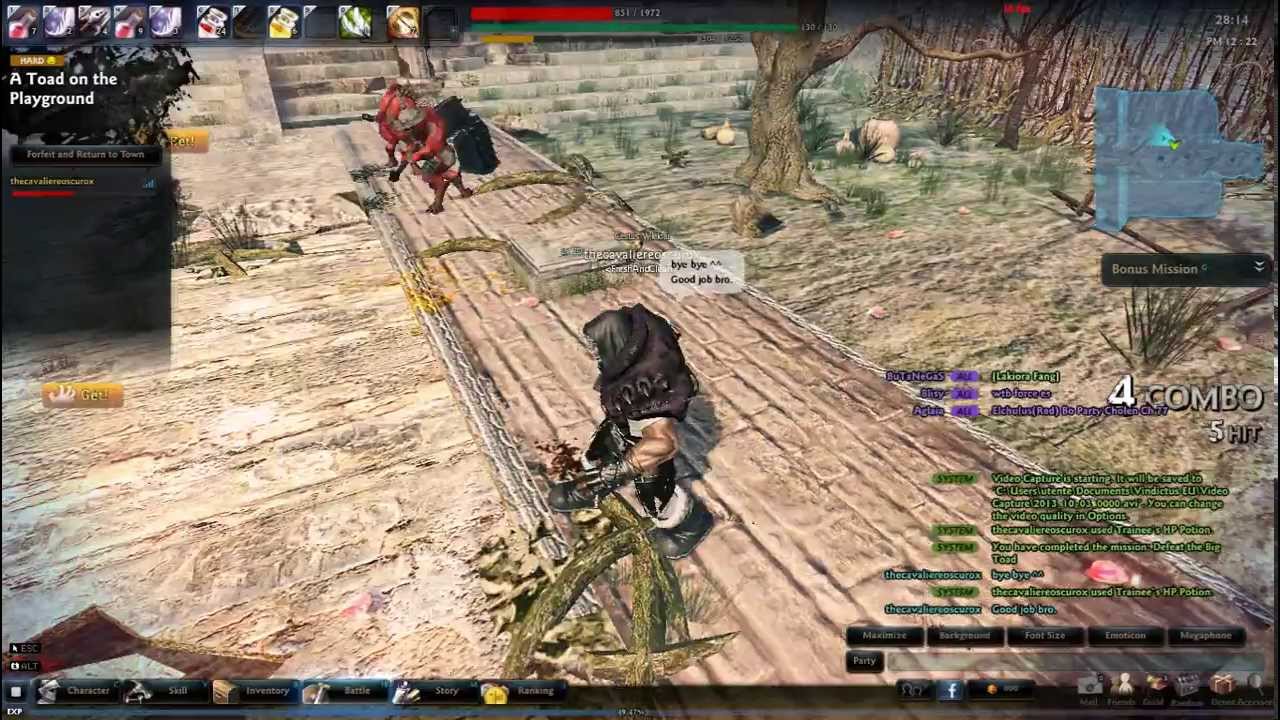 vindictus karok,a Toad on the Playground - YouTube