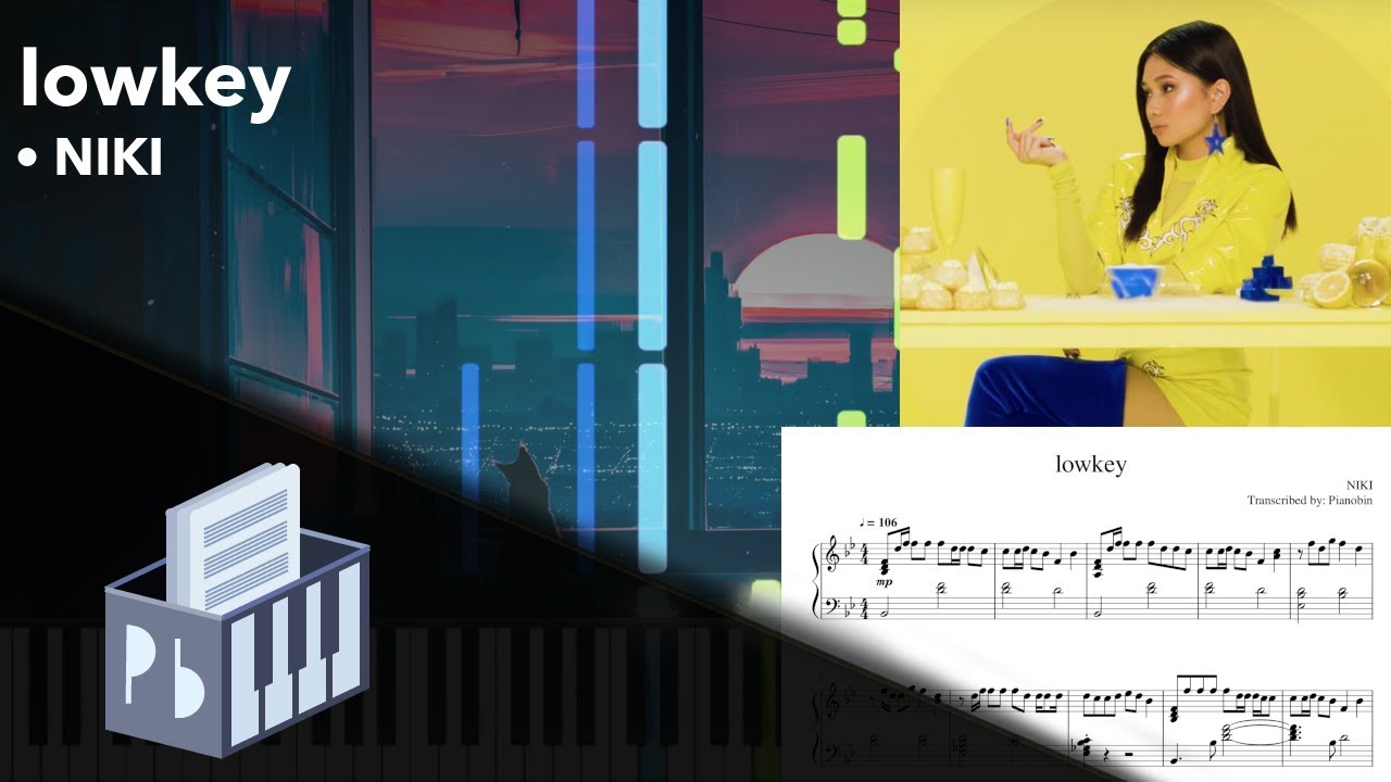 lowkey - NIKI (Piano Tutorial) - YouTube