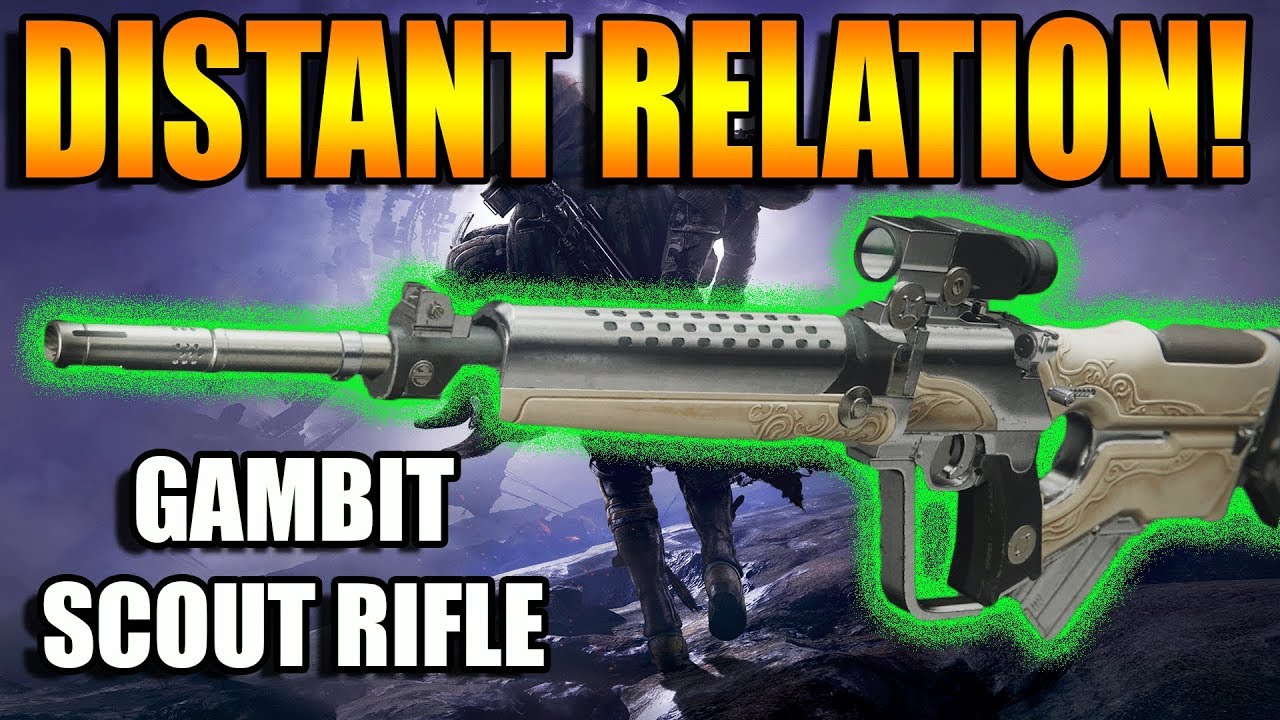 Destiny 2 | Distant Relation Gambit Scout Rifle PvP Gameplay Review ...