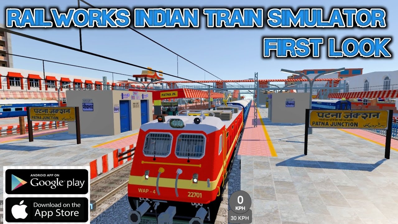 //🚉 Rail works Indian Train Simulator 🚉//First Look 📱Android & ios Game ...