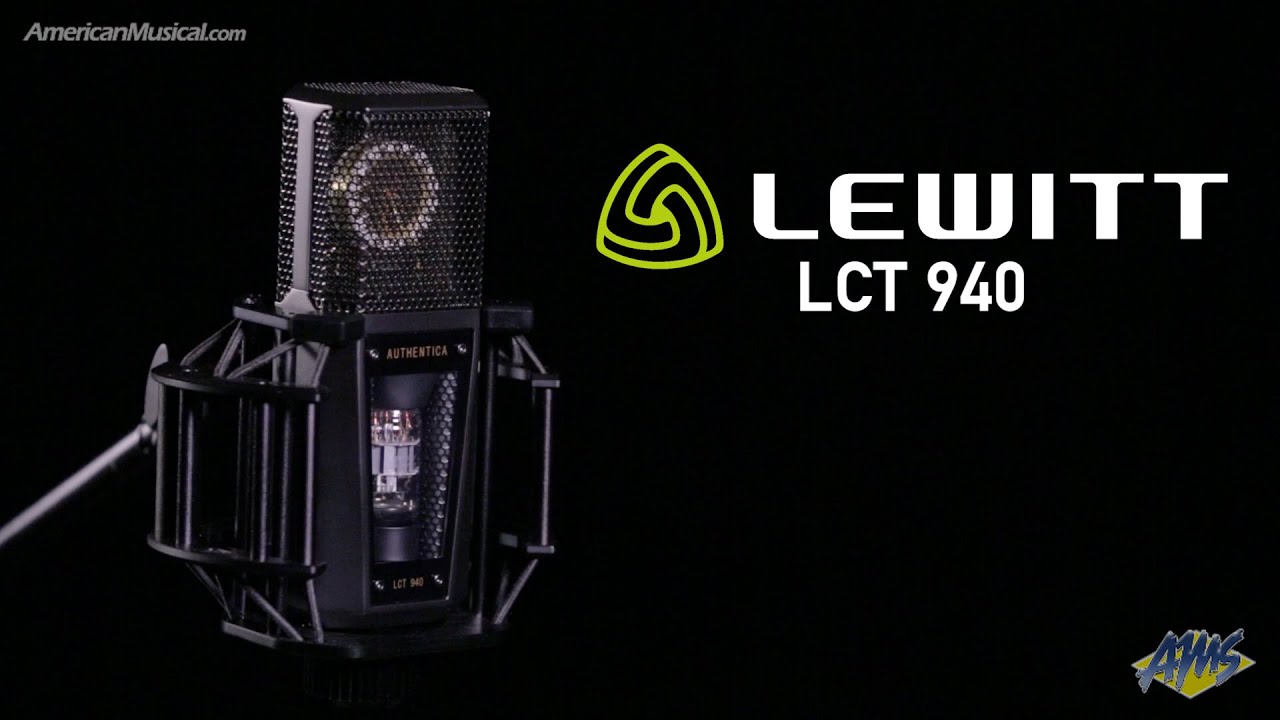 Lewitt LCT 940 - Combining tube and FET yields infinite sounds ...