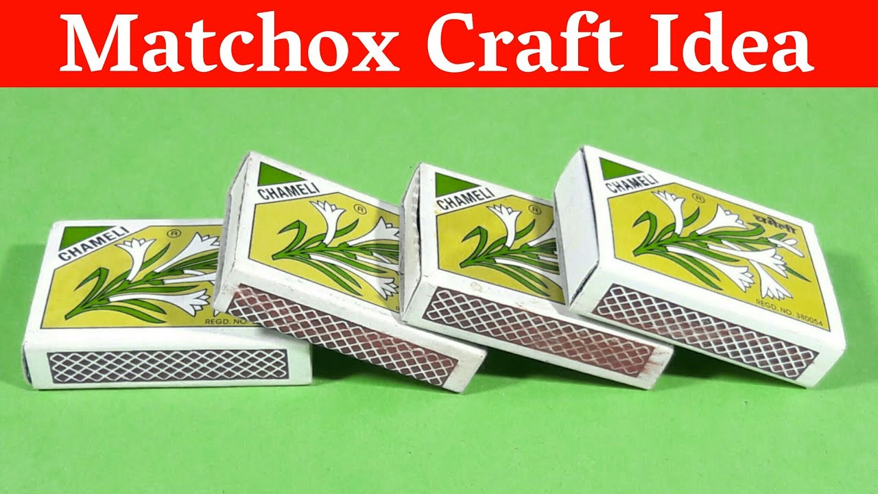 Best Out Of Waste Matchbox Reuse Idea | Waste Material Craft Idea ...