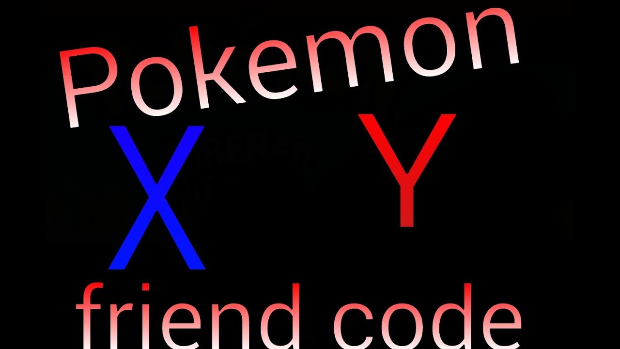 Pokemon X and Y friend code trade - YouTube