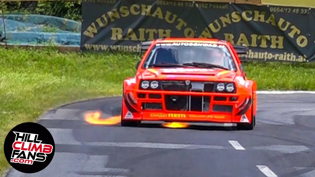 Lancia Delta Integrale by Felix Pailer | Hill Climb Neudorf 2018 - YouTube