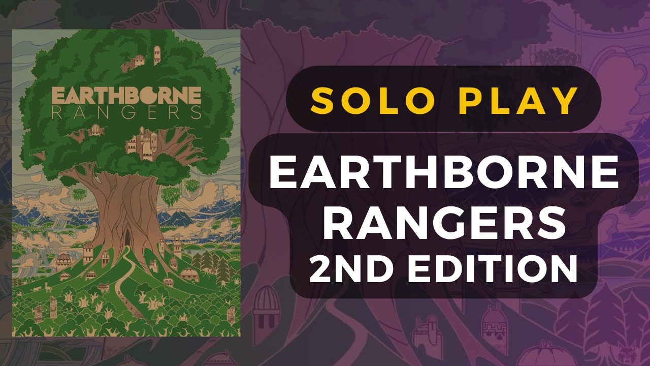 Earthborne Rangers 2nd Edition Board Game Solo Gameplay - 1st round ...