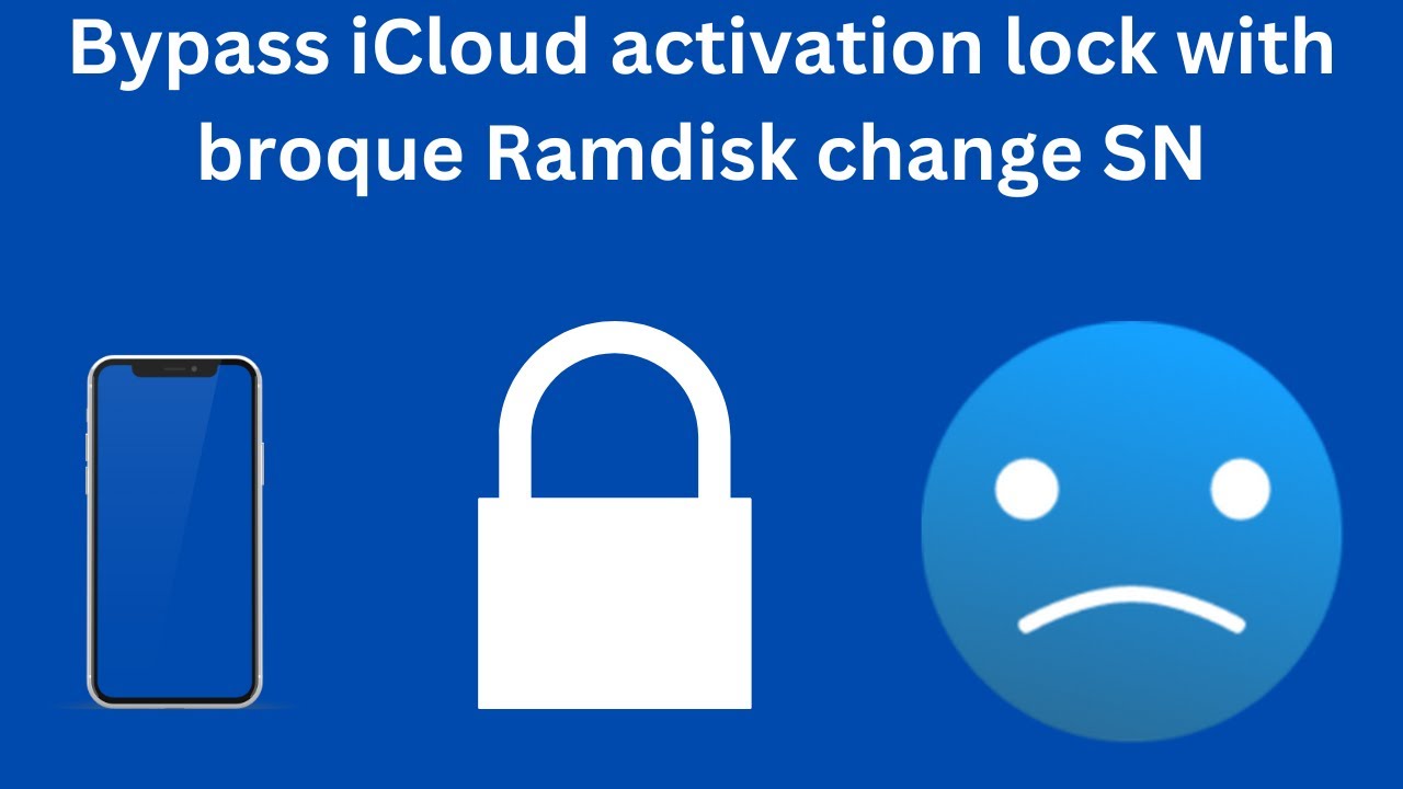 How to do untethered iCloud bypass with change serial number on broque ...