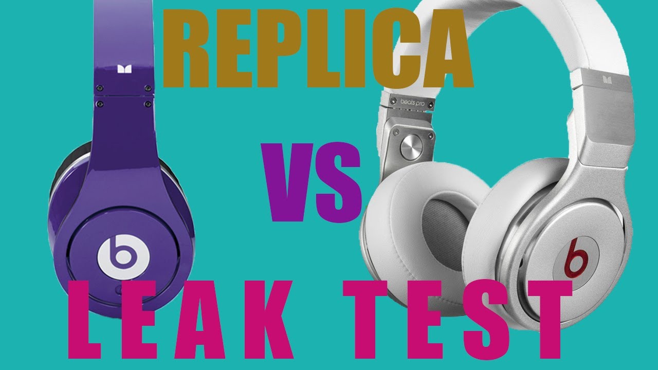 Beats Replica Pro vs. Studio Sound Leakage Test (2013) - YouTube
