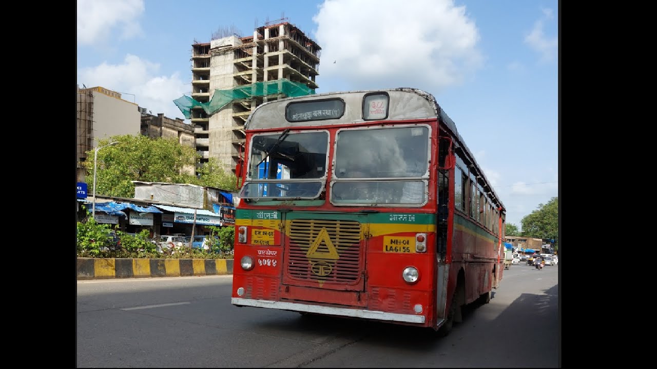 BEST Bus Mumbai | TATA CNG - YouTube