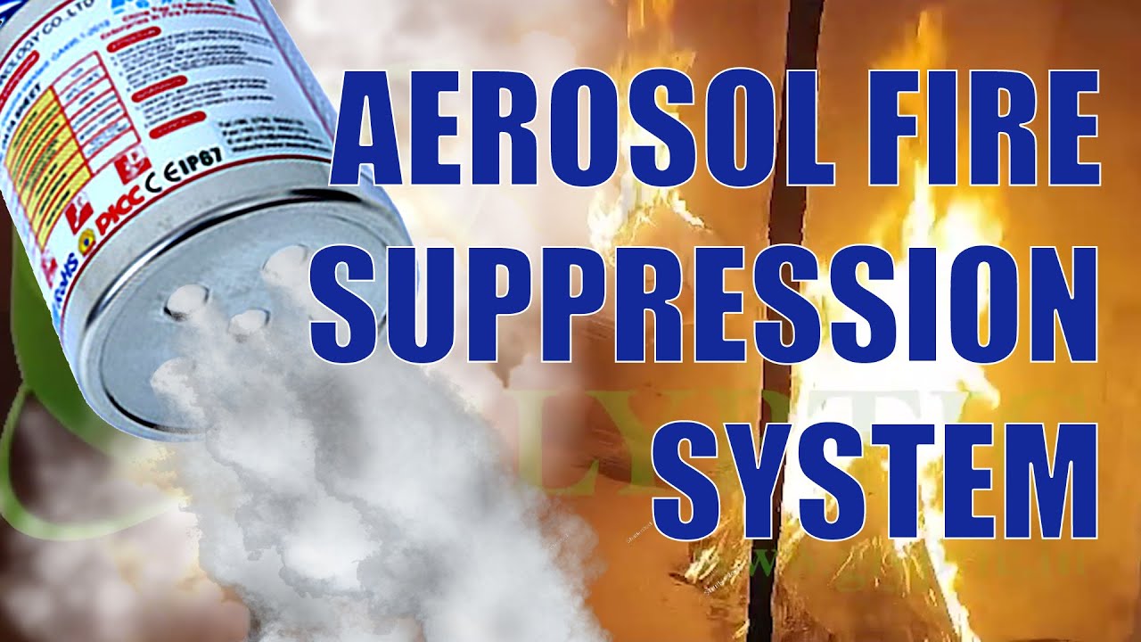 🔥 Aerosol Fire Suppression Test at DCM Shriram | Full Demo by Glyptic ...