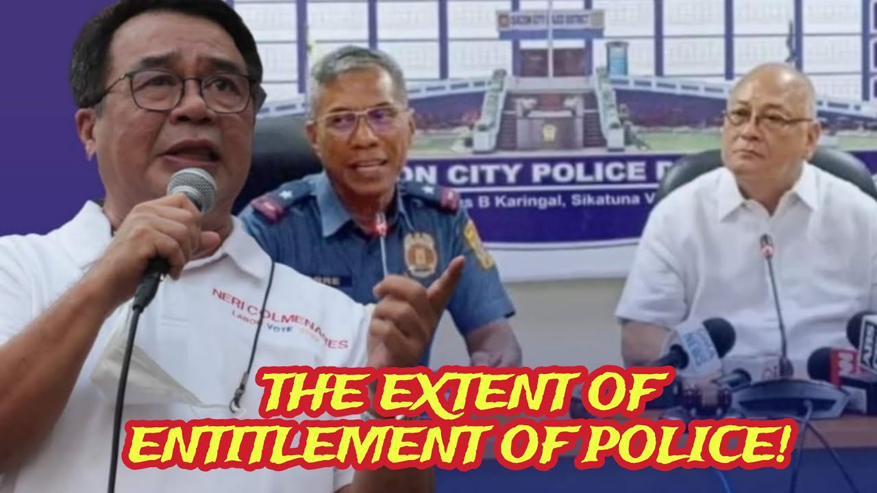 The extent of entitlement of the police, both retired and active! - YouTube