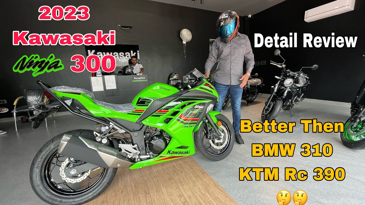 Kawasaki Ninja 300 New Model 2023 Review || Price Specification ...
