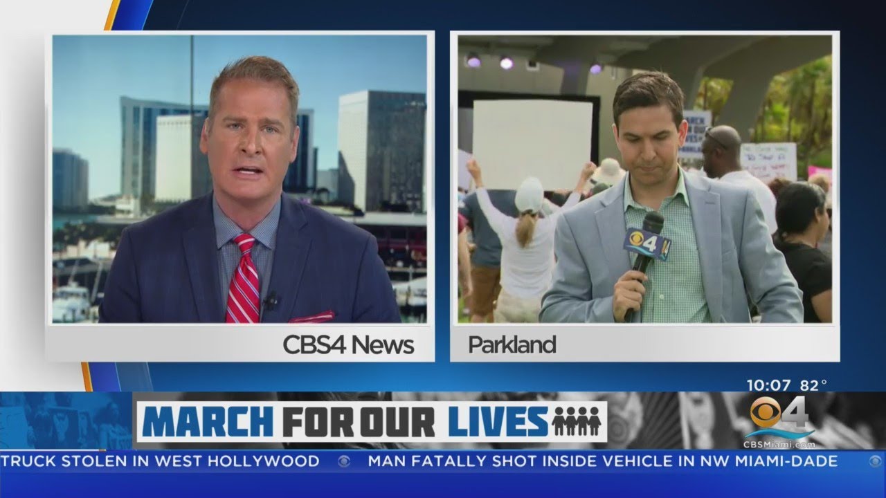 March For Our Lives in Parkland with Debbie Hixon - YouTube