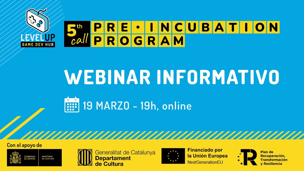 Webinar informativo programa de preincubación 2025 - YouTube