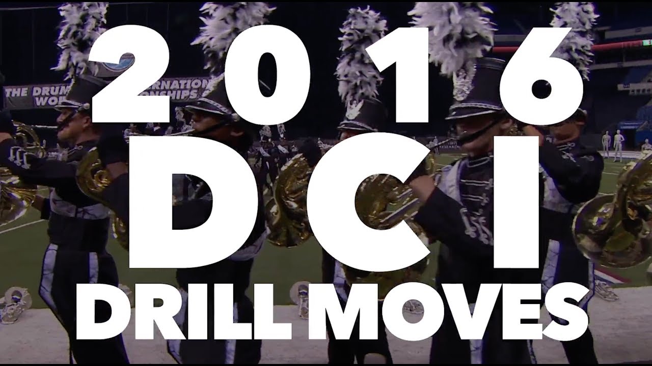 Awesome Drill Moments from 2016 DCI Finalists - YouTube