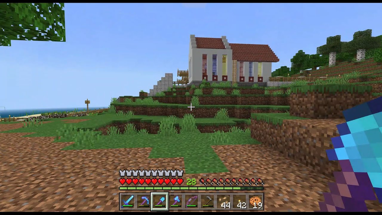 I live in Minecraft! Here is my life in Minecraft! 😄 - YouTube