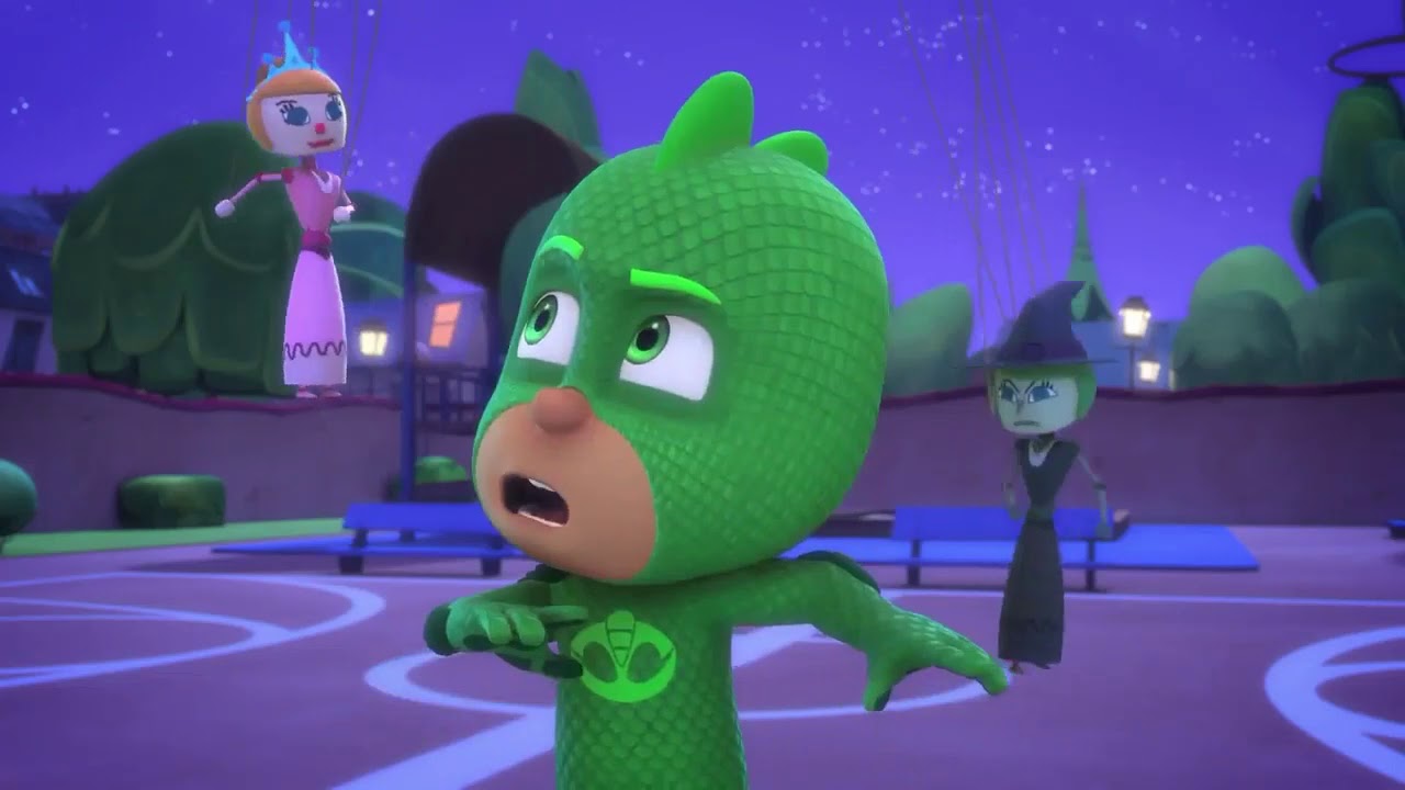 PJ Masks S1E8B Gekko and the Snore-A-Saurus - YouTube