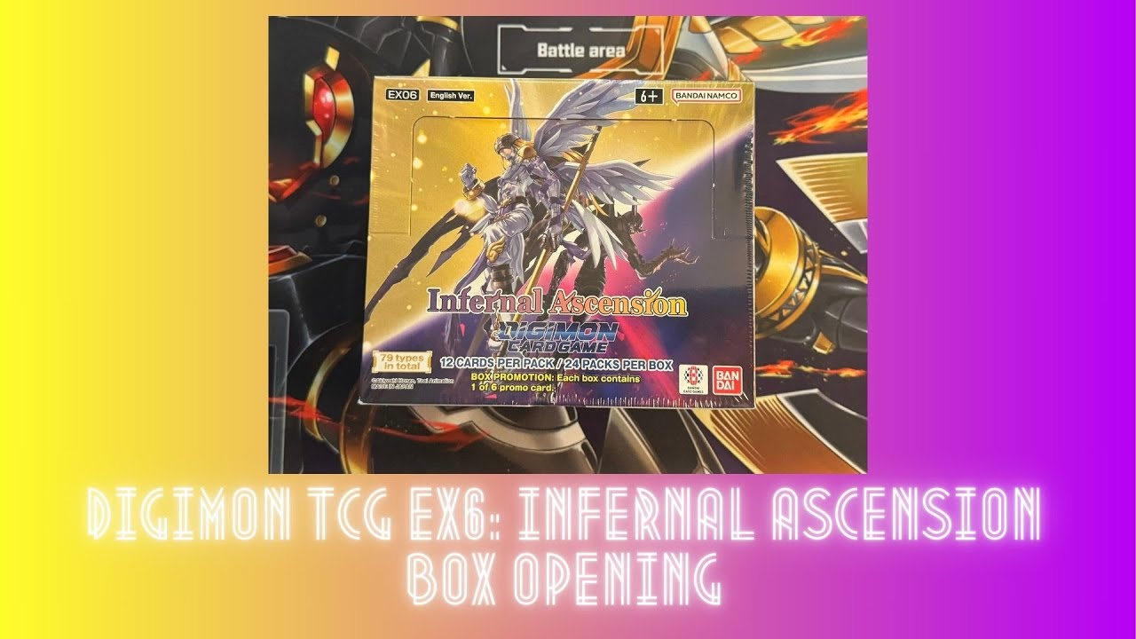 Angels or Devils! Digimon TCG EX6: Infernal Ascension Box Opening - YouTube