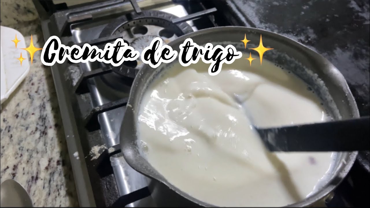 Crema de trigo súper fácil// Recetas fáciles para principiantes - YouTube