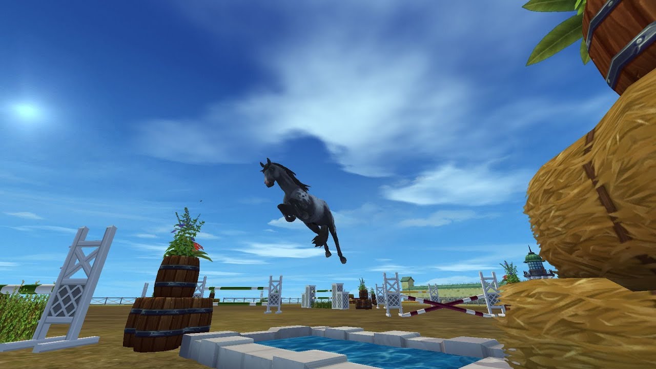 Star stable online - Petunia's show jump course - YouTube