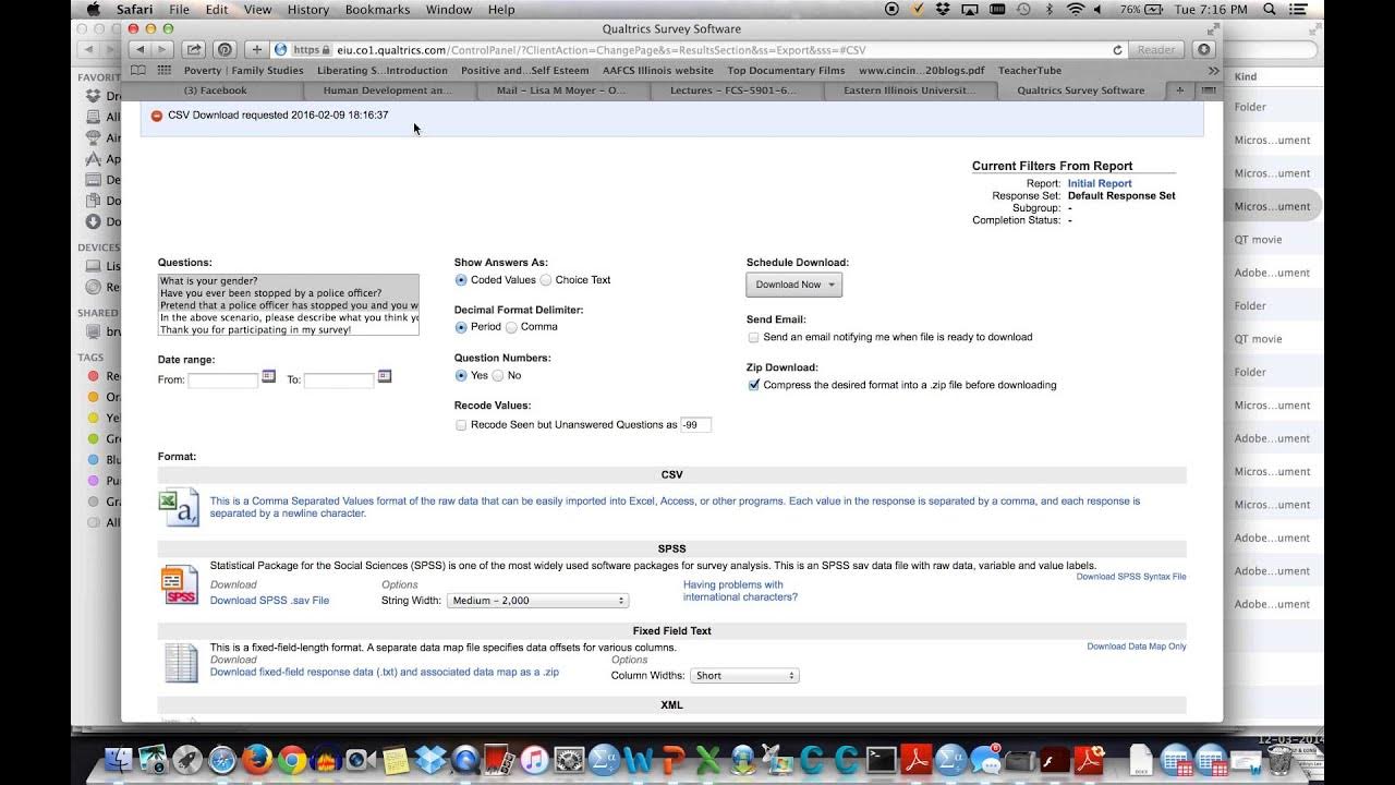 Creating a data set in Excel - YouTube
