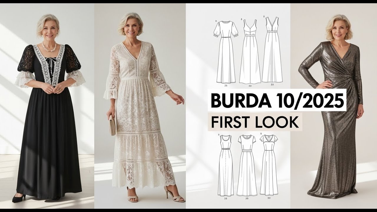 Burda Style 10/2025 Collection – Chic, Modern & Timeless - YouTube