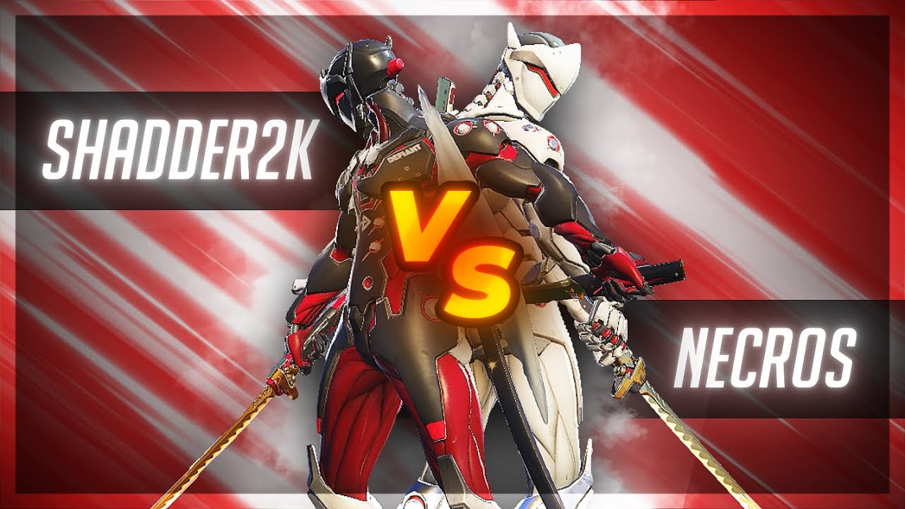 2 GENJI GODS FACE OFF - WHO WILL WIN? NECROS VS SHADDER2K | NECROS ...