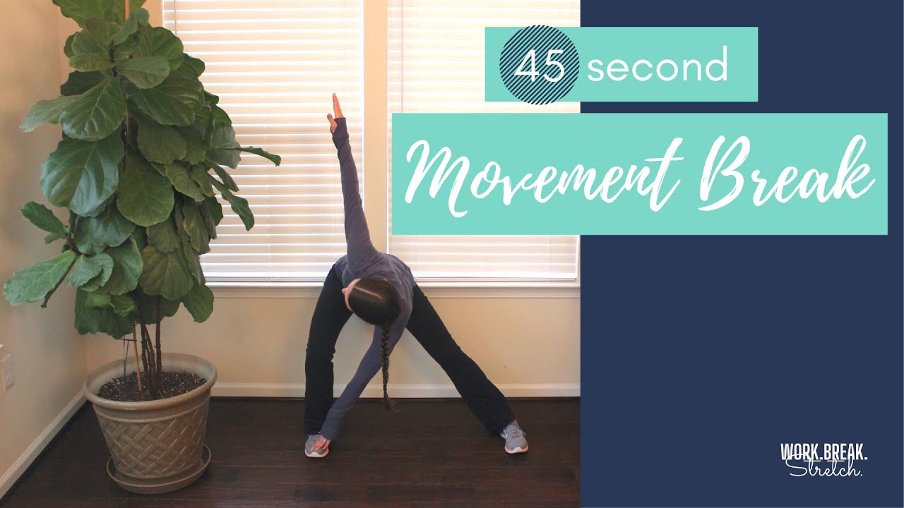 45 second Movement Break! - YouTube