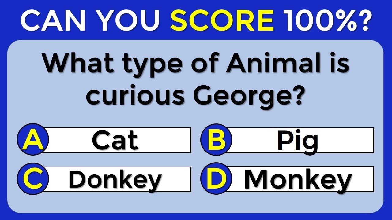 Ultimate General Knowledge Quiz | CAN YOU SCORE 100%? - YouTube